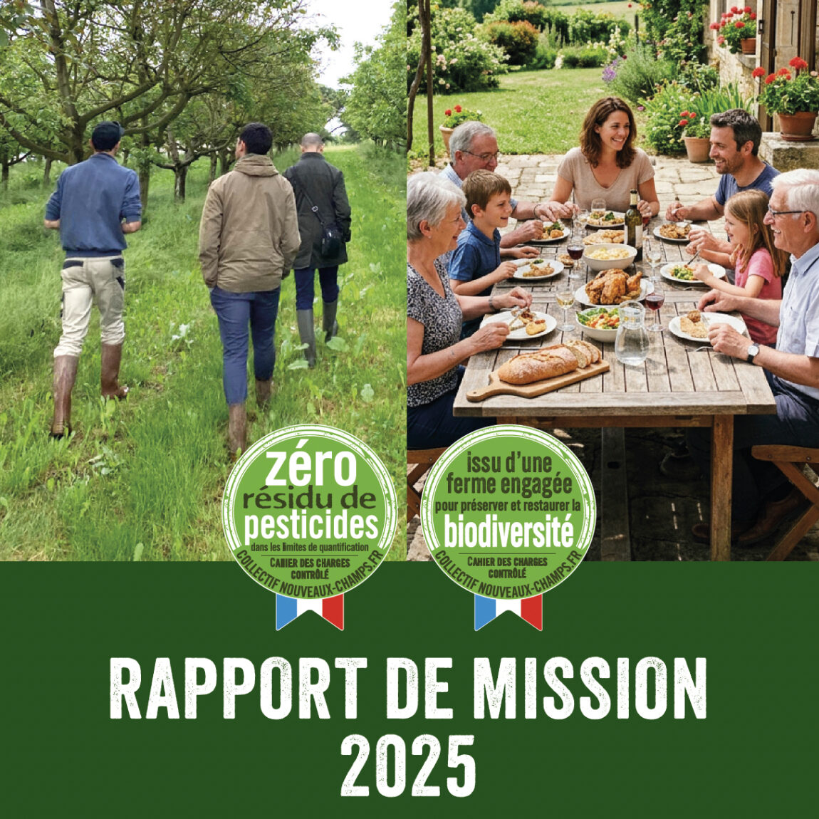 Rapport de mission 2025 : une année qui compte - Nouveaux Champs